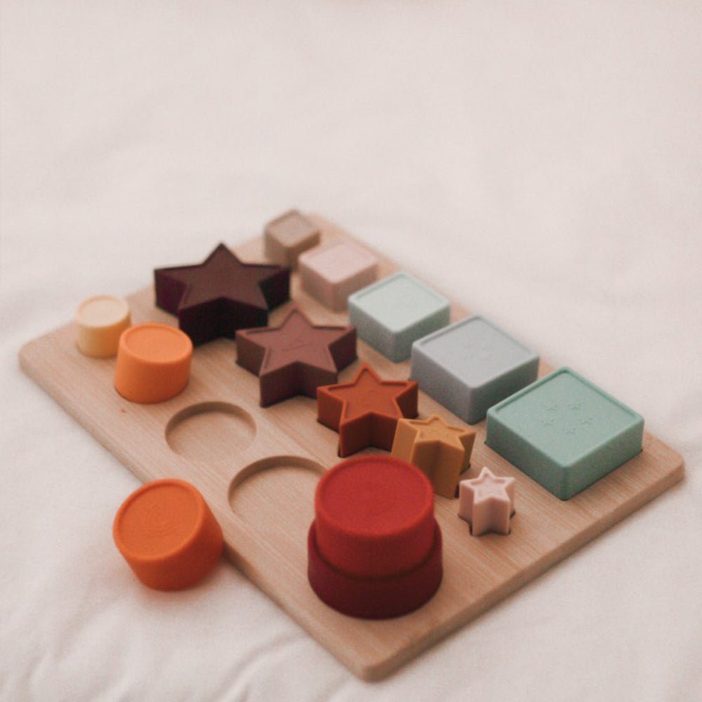 3-in-1 Shape Sorting Board – MamimamiHome Baby