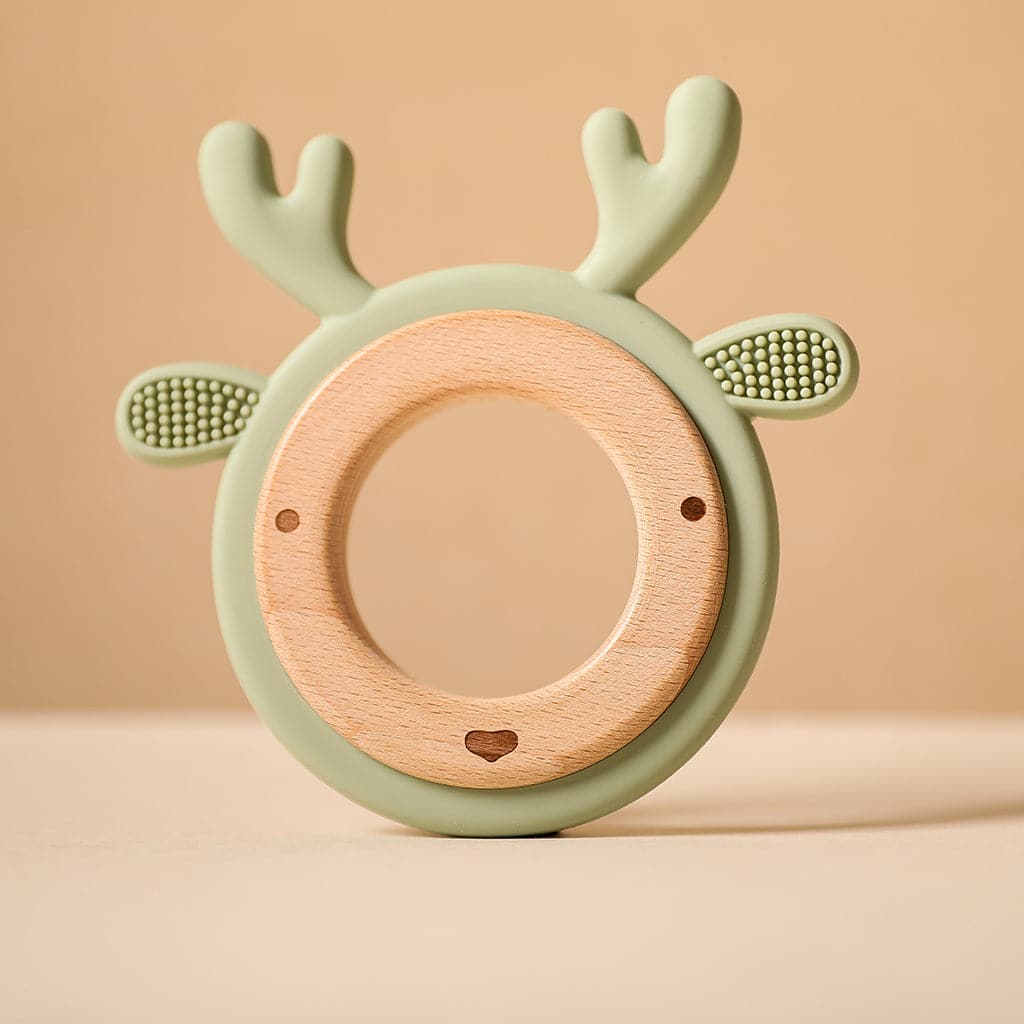 Deer Teether Ring – MamimamiHome Baby